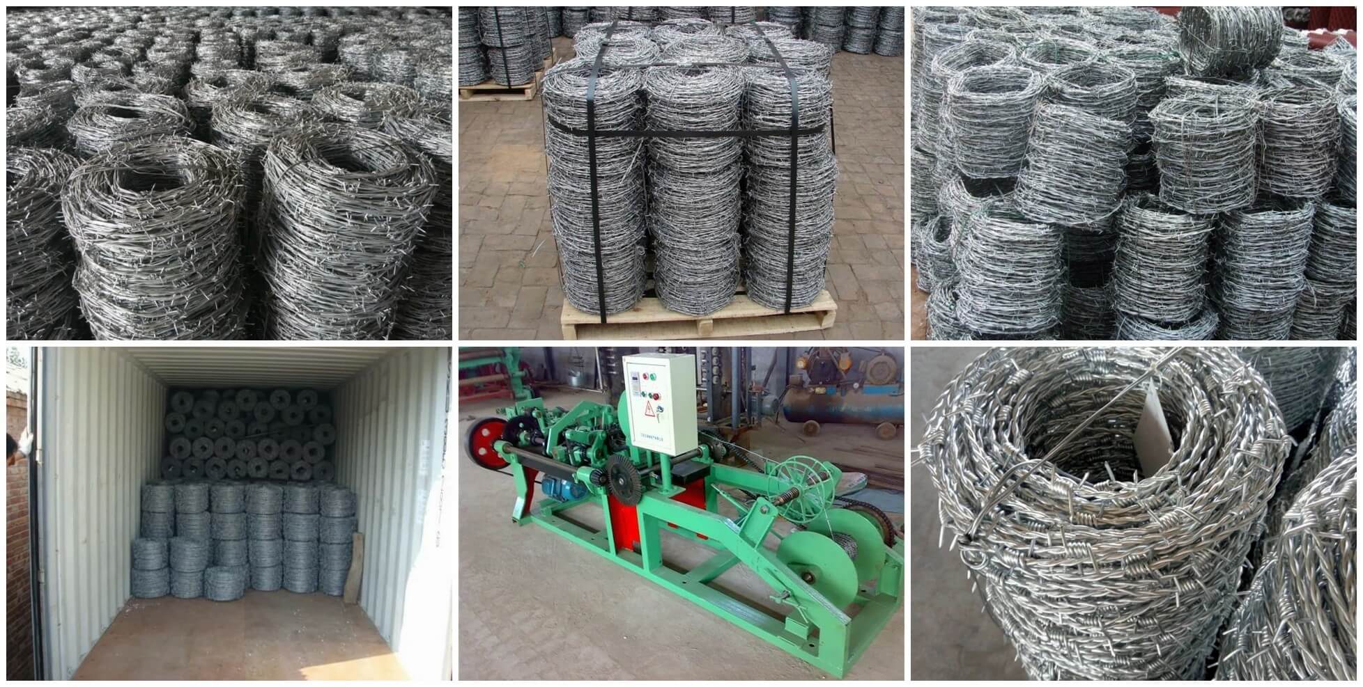 Galvanized barbed wire | hot dipped barbed wire | Amigo Machinery