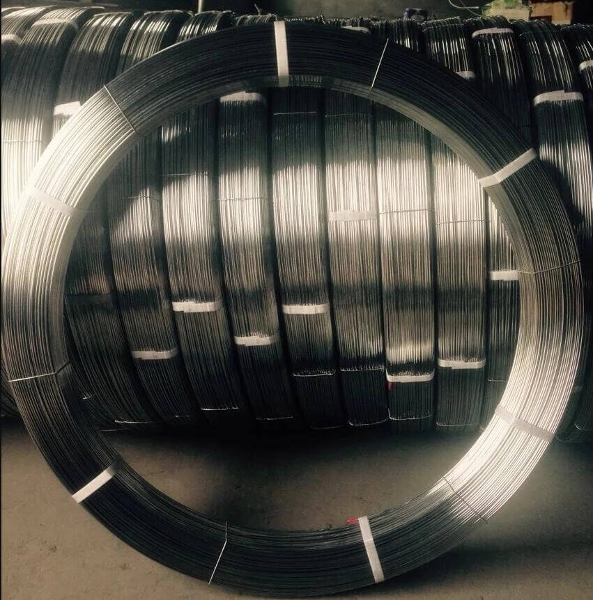 Hot dipped galvanized steel oval wire | arame ovalado