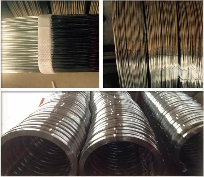 Hot dipped galvanized steel oval wire | arame ovalado